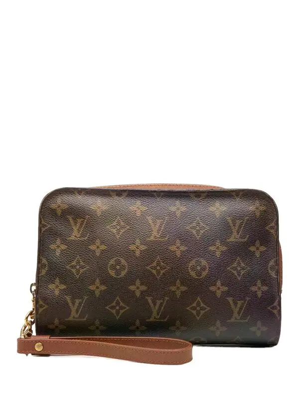 LOUIS VUITTON 2003 Monogram Orsay Clutch - Brown