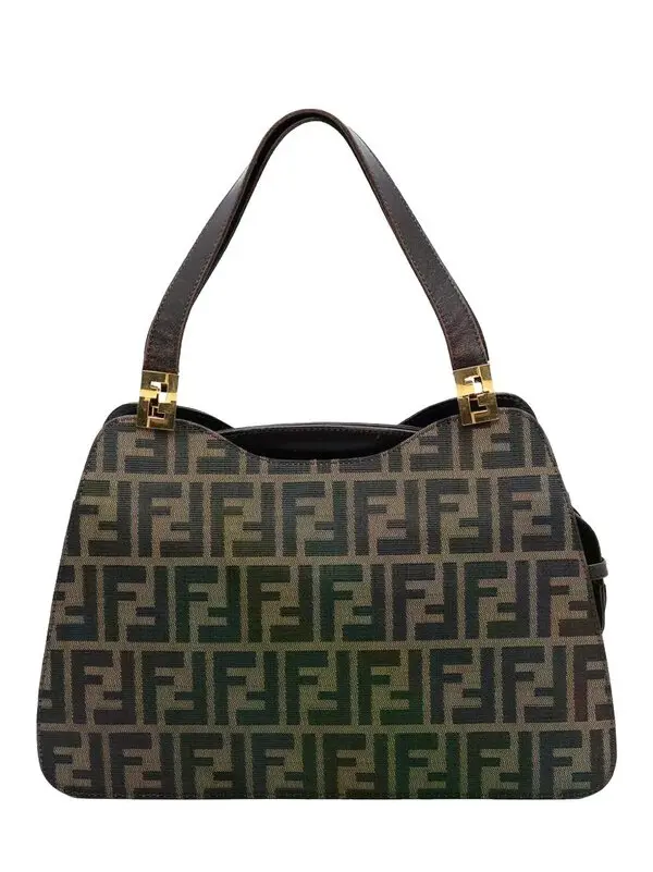 Fendi 20th Century Zucca Handbag - Brown