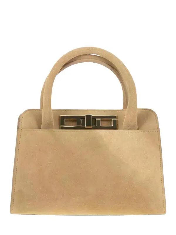 Fabiana Filippi Small Suede Tote Bag - Neutrals
