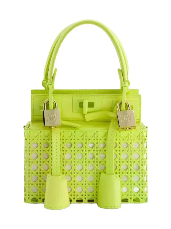 Giambattista Valli Leather Tote Bag - Green