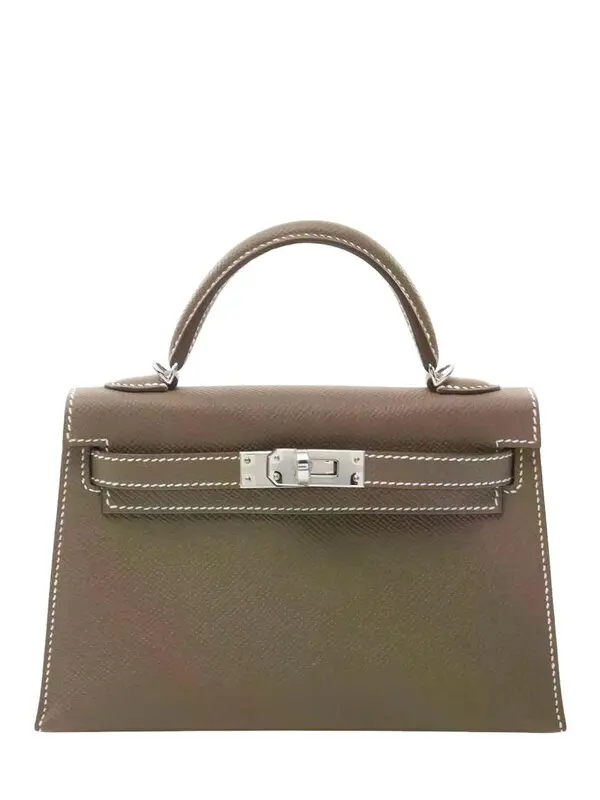 Hermès Mini Kelly Ii Sellier Handbag - Brown