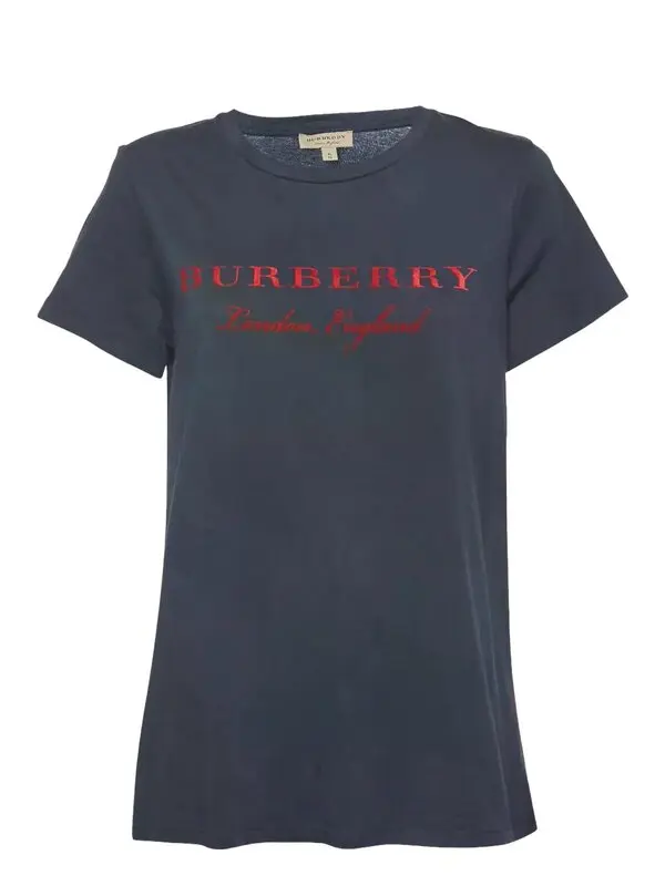 Burberry Logo-print T-shirt - Blue