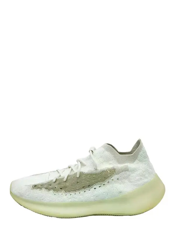 Yeezy Knit Lace-up Sneakers - White