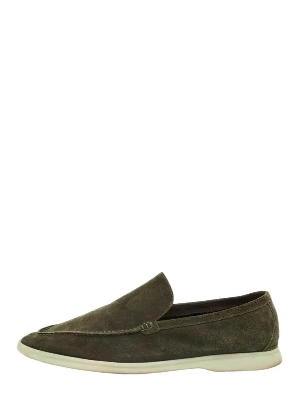 Loro Piana Summer Walk Loafers - Green