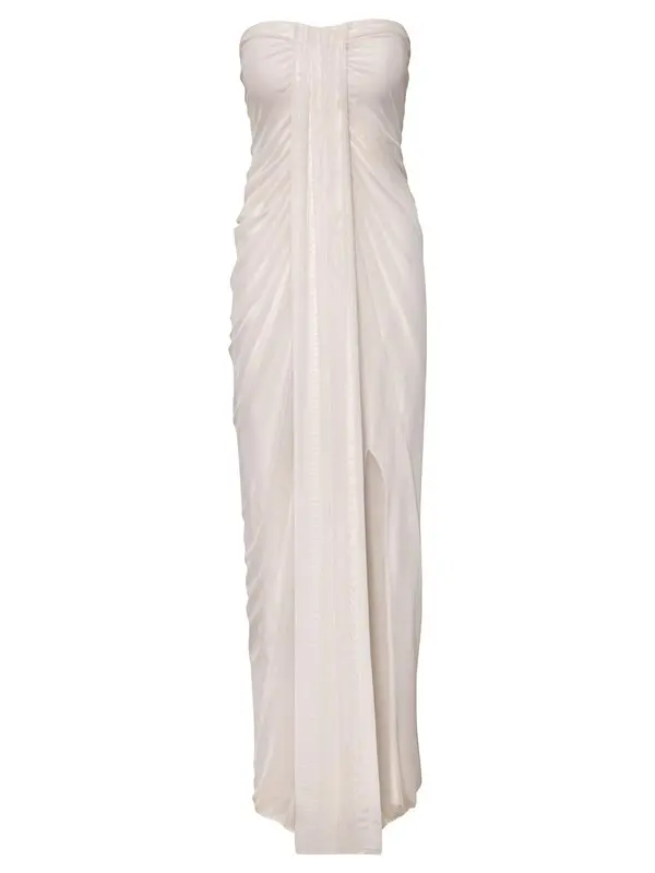 BAOBAB Lena Strapless Maxi Dress - White