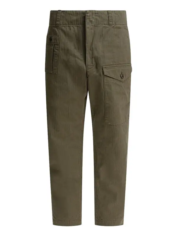 HUMAN MADE Cargo Trousers - Green