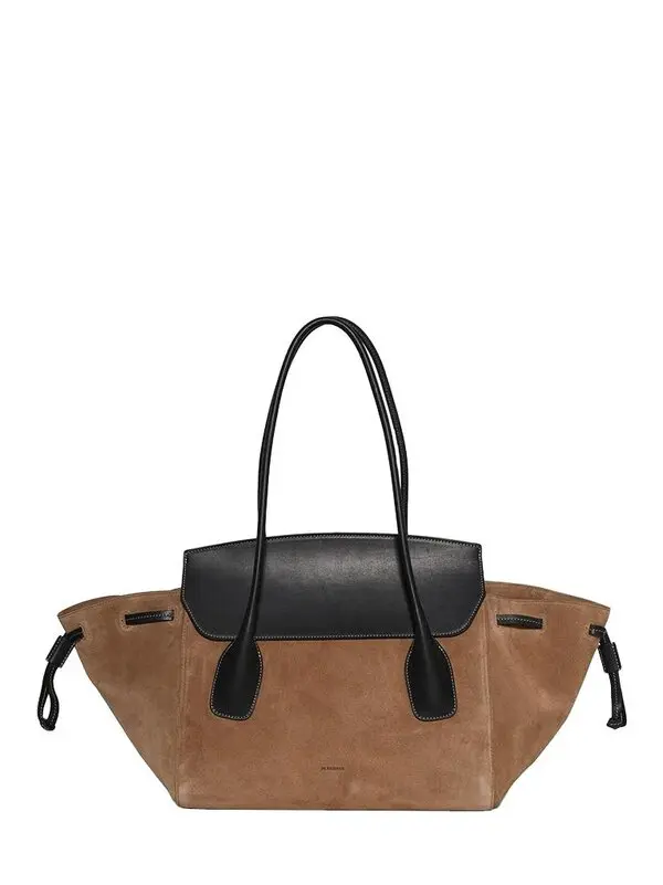 JIL SANDER Small Voyage Bag - Brown