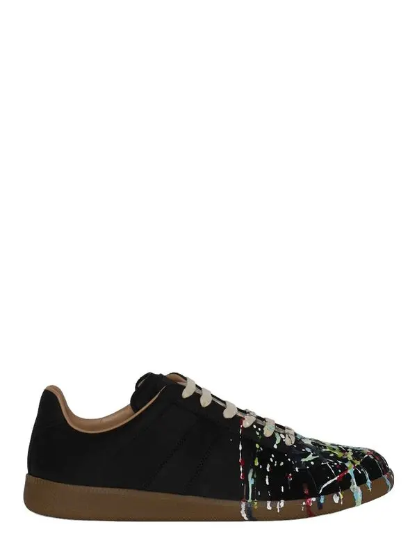 MAISON MARGIELA Paint Replica Sneakers - Black