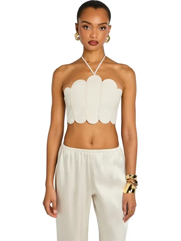 Azulu Lena Top - Ivory