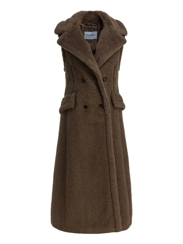 Max Mara Alpaca Vest - Brown