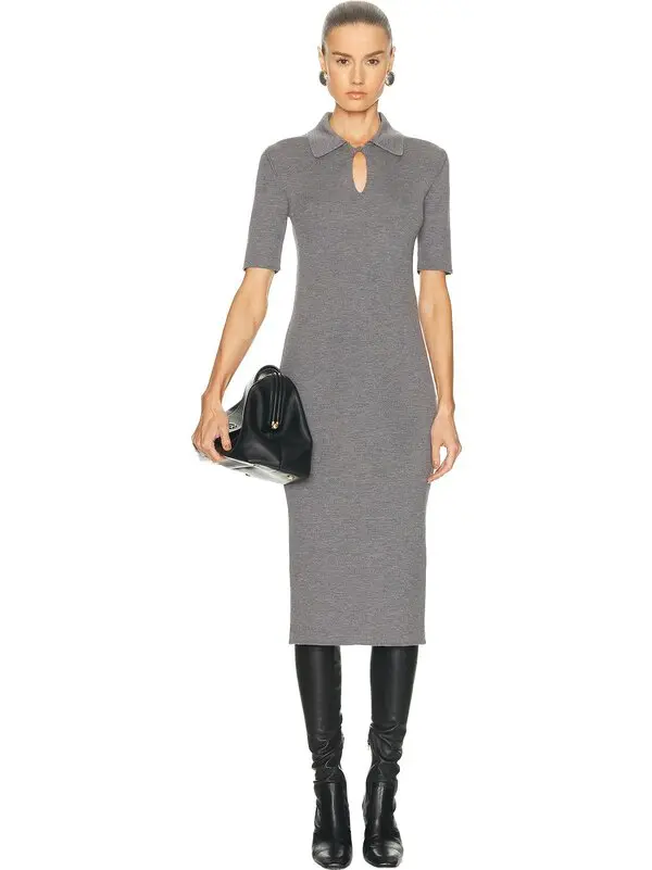 JIL SANDER Polo Dress - London Fog
