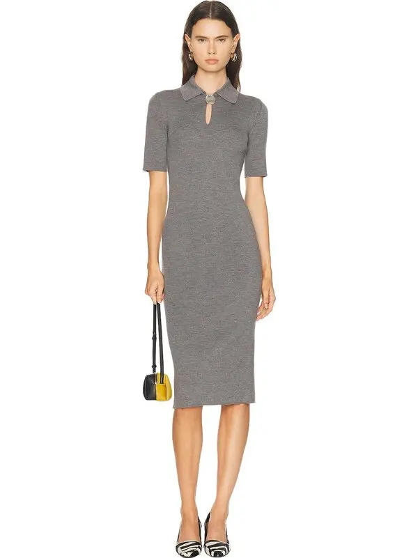 JIL SANDER Polo Dress - London Fog