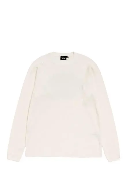 StÜssy Mantra Raglan Thermal - White