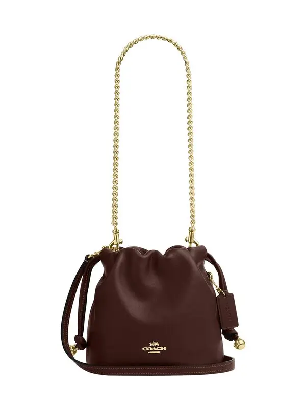 COACH OUTLET Coach Faye Mini Drawstring Bag - Gold/maple