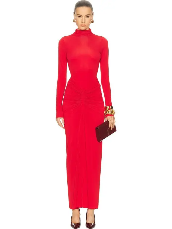 Ronny Kobo Scorpio Dress - Red