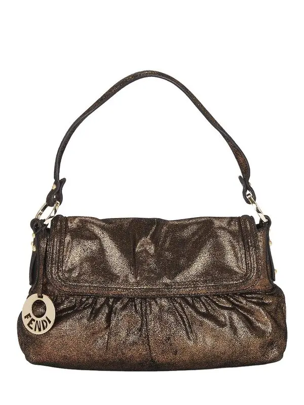 Fendi Chef Shoulder Bag - Bronze