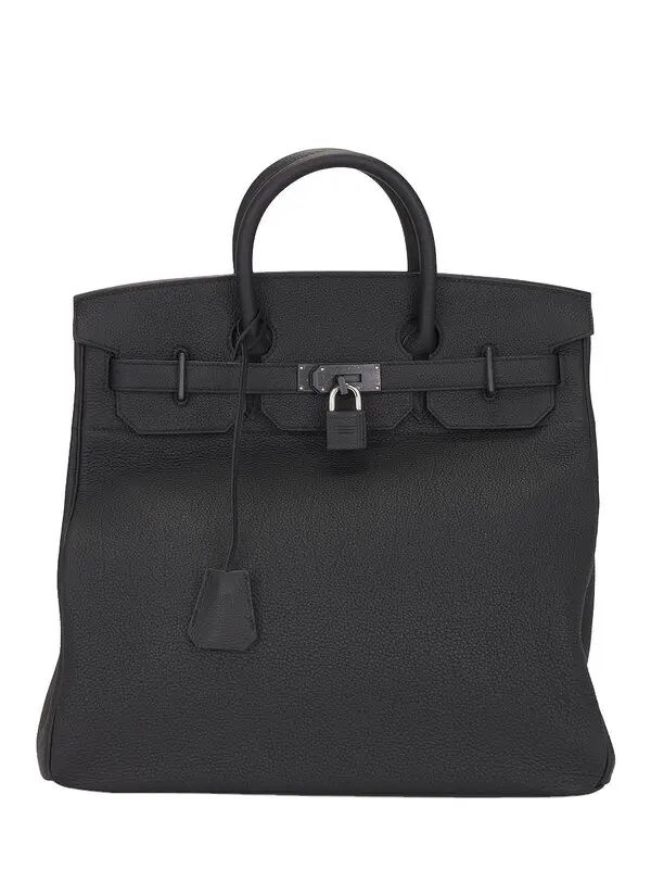 Hermès Haut A Courroies Birkin 40 Handbag - Noir
