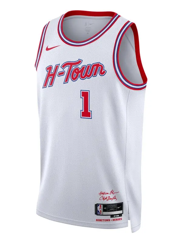 Nike Houston Rockets City Edition 2023/24 Dri-fit Nba Swingman Jersey - White