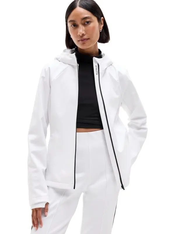 Athleta Atmosphere Softshell Jacket - Bright White