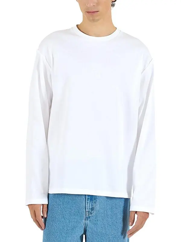KROST Reverse Seam Long Sleeve Shirt - White