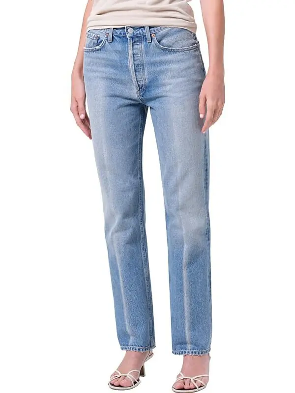 AGOLDE Lana High-rise Straight Jeans - Brink