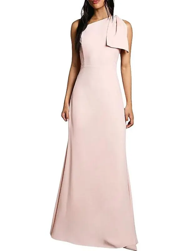 Coast One-shoulder Maxi Dress - Blush