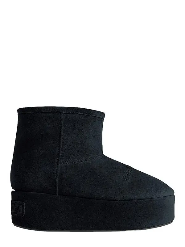 Balenciaga Alaska Platform Boots - Black