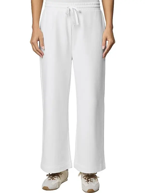 Splendid Matilda Terry Pants - White