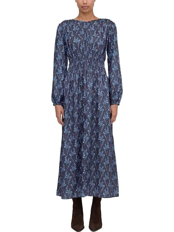 Hill House Home The Rosely Dress - Navy Cala Paisley
