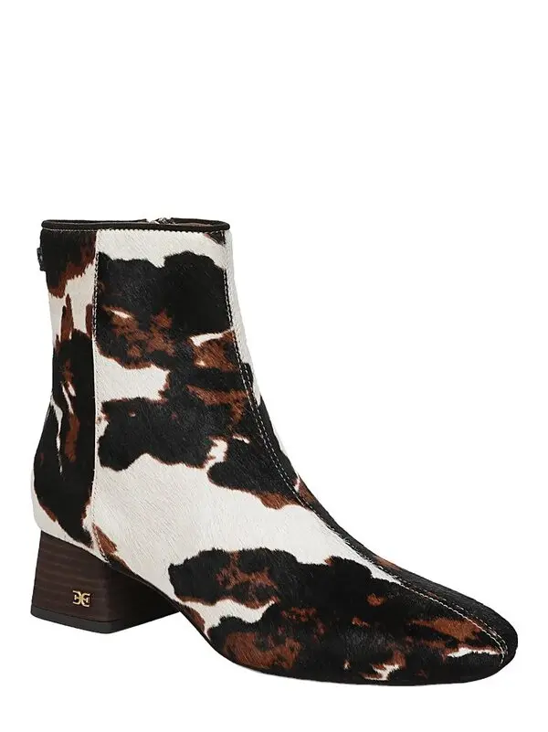 Sam Edelman Paige Ankle Boots - Brown Multi