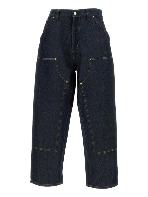 Carhartt Work In Progress Og Double Knee Pant - Blue