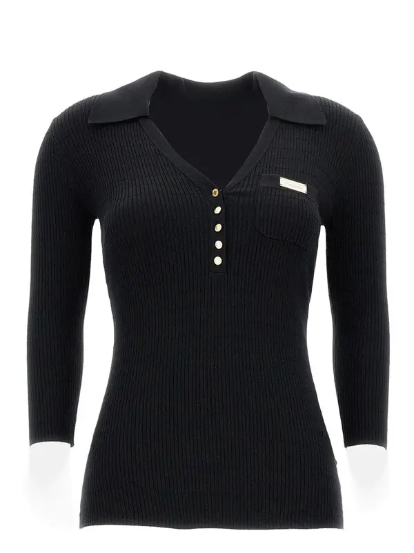 Elisabetta Franchi Tricot Sweater - Nero