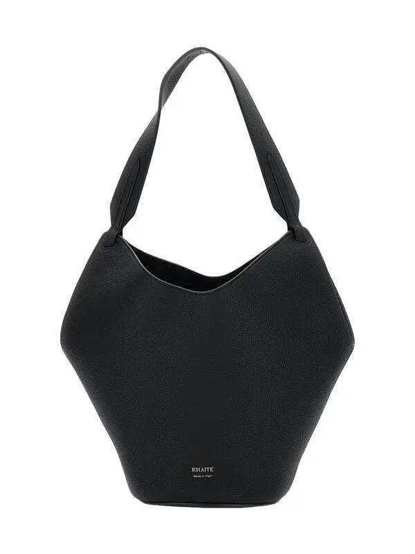 Khaite Lotus Mini Tote - Black