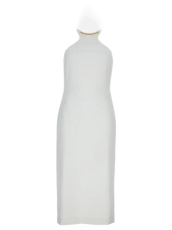Elisabetta Franchi Long Dress - White