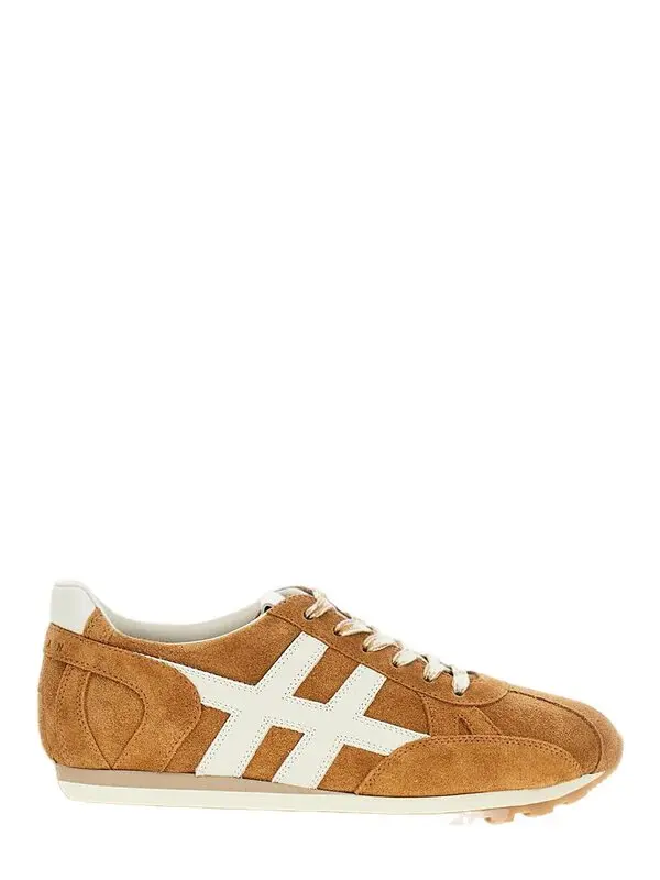 Hogan H701 Laced Sneakers - Brown