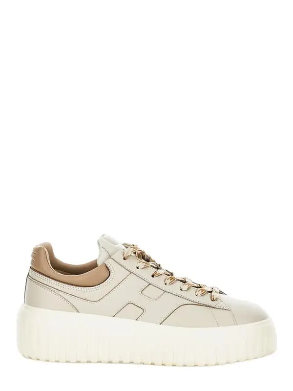 Hogan H-stripes Laced H Smoothed - Beige