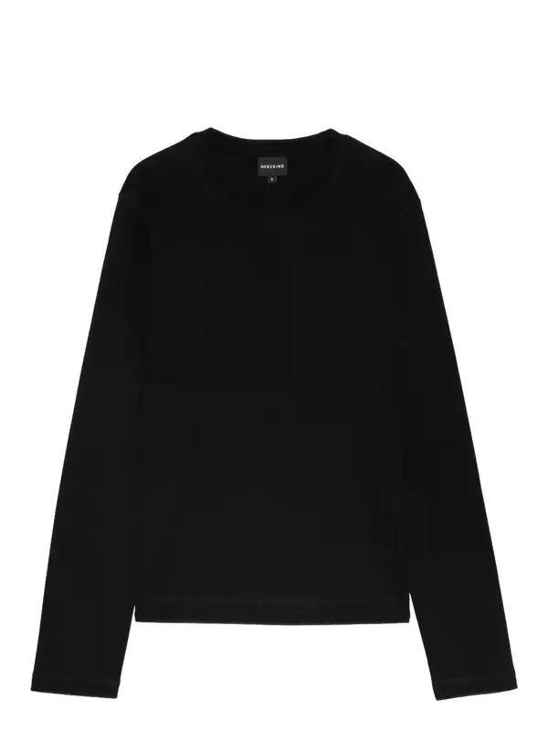 HERSKIND Long-sleeved T-shirt - Black