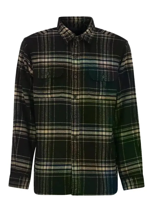 Polo Ralph Lauren Tartan Cargo Pocket Shirt - Black
