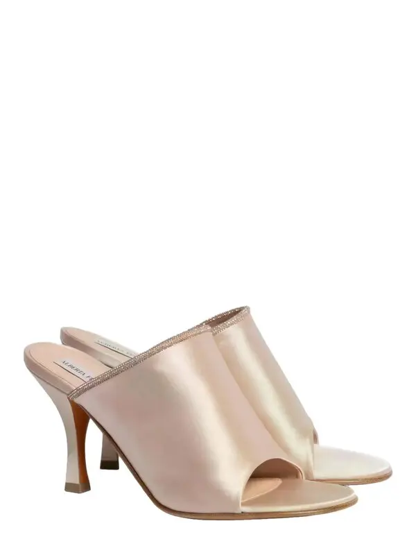Alberta Ferretti Embellished Sandals - Neutrals