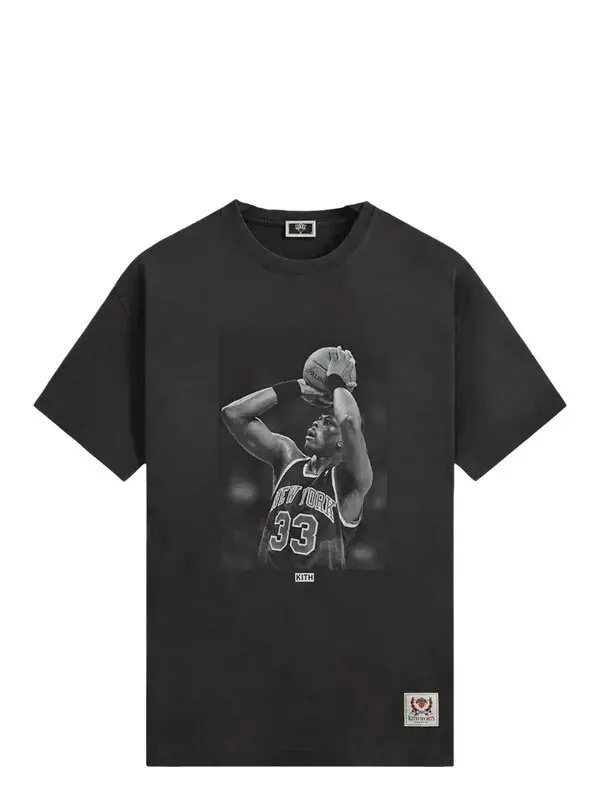 Kith X New York Knicks Patrick Ewing Round-neck T-shirt - Black