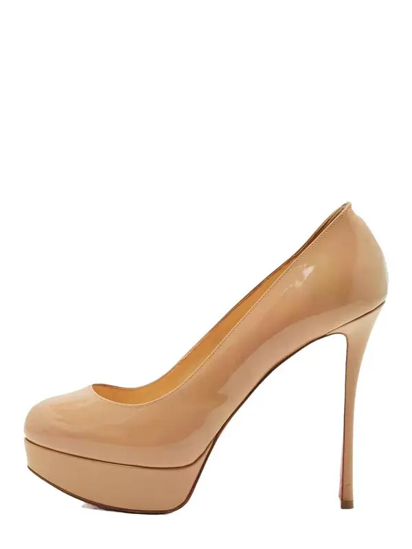 CHRISTIAN LOUBOUTIN Bianca Platform Pumps - Neutrals
