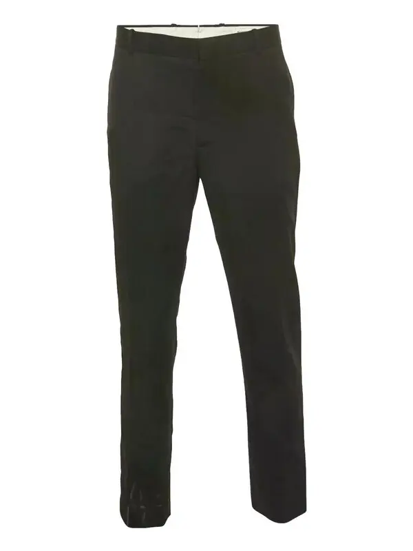 Alexander McQueen Concealed-closure Trousers - Black