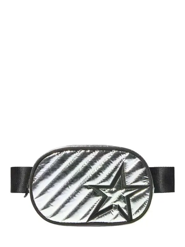 Perfect Moment Star-motif Quilted Mini Belt Bag - Silver