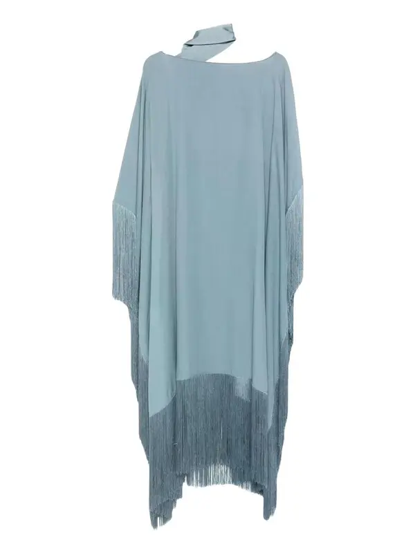 TALLER MARMO Fringed Kaftan - Blue
