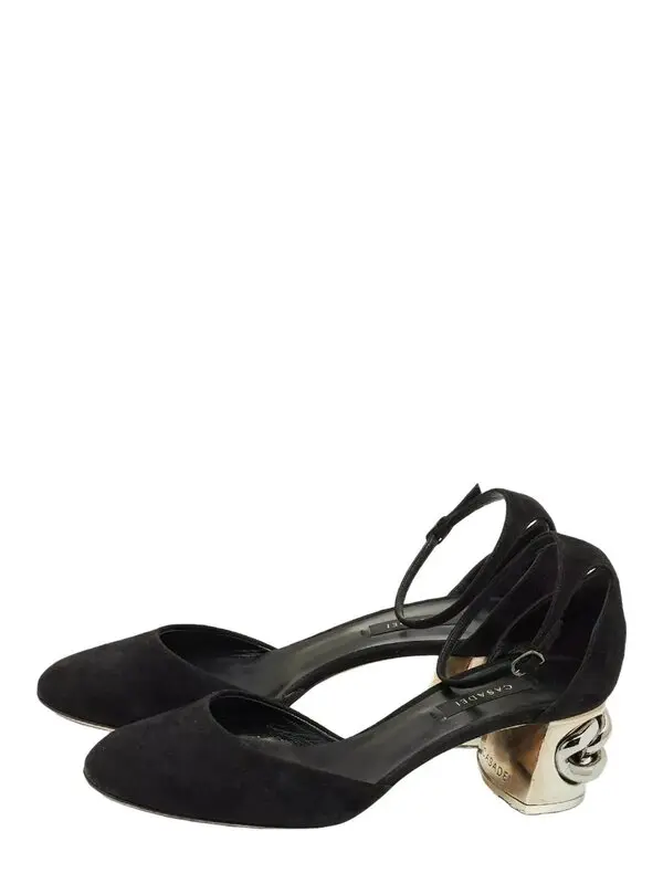 Casadei Chain-embellishment Pumps - Black