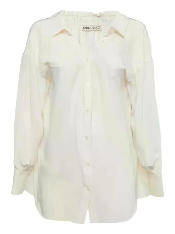Emilio Pucci Silk Shirt - White