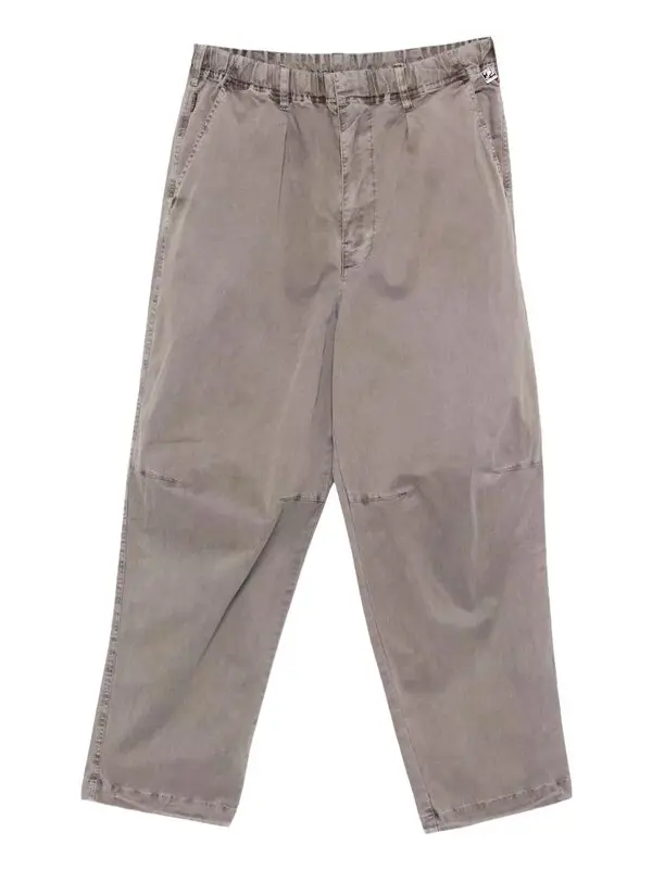 KEELING Gabardine Trousers - Grey