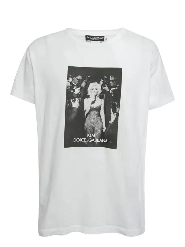 Dolce & Gabbana Graphic-print T-shirt - White