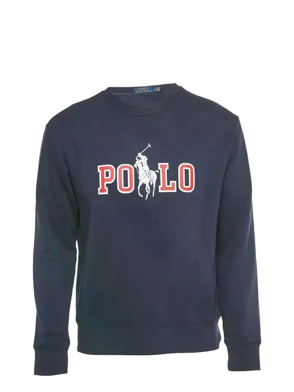 Polo Ralph Lauren Logo-print Sweatshirt - Blue