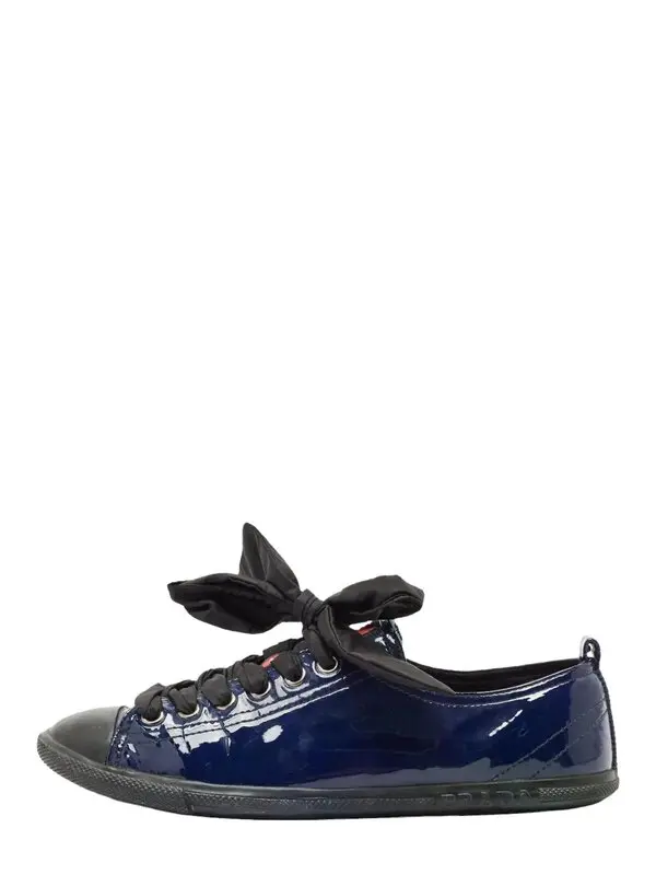 Prada Lace-up Sneakers - Blue